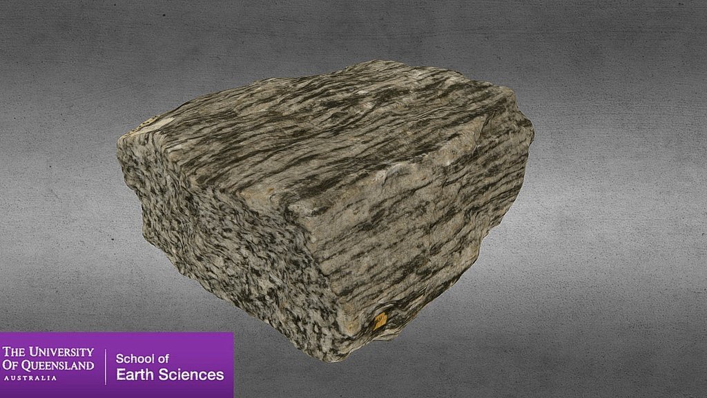 L-tectonite (Diorite Gneiss) - 3D model by nate_siddle (@nate_sid ...