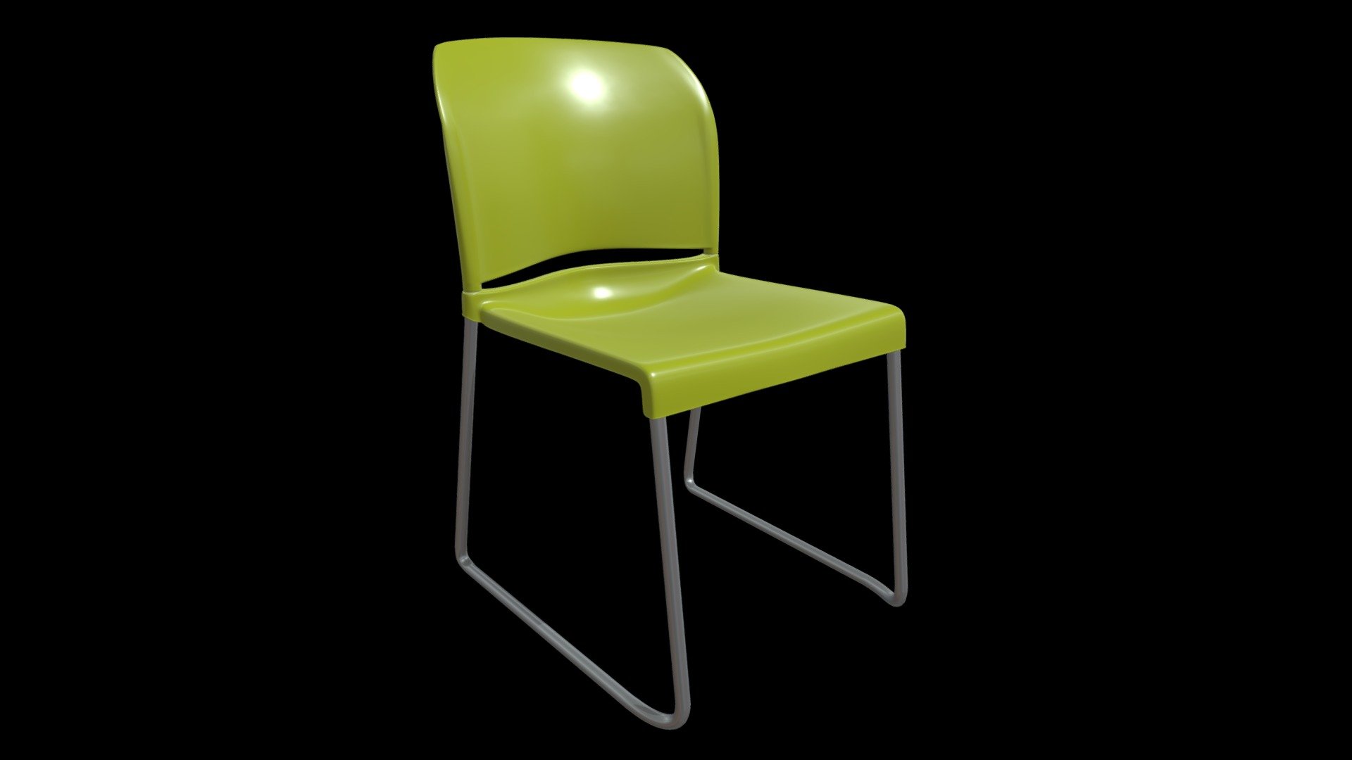 Plastic Chair - 3D model by PuvvuKonvict (@saicharan1994) [f3f05da ...