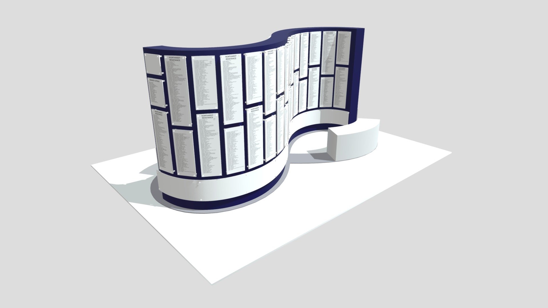 Manasc Isaac - Sash SIGN - 3D model by Can West Legacy Inc. (@canwest ...