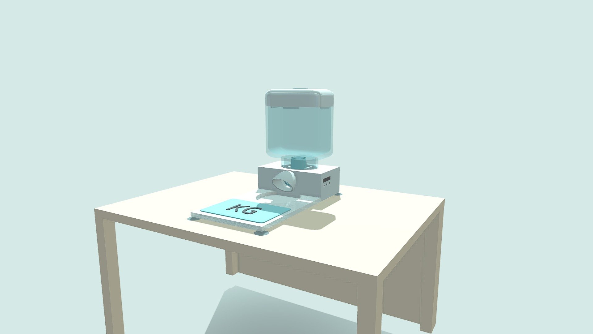 automatic cat feeder prototype2 - 3D model by Laleyherat [f3f1271 ...