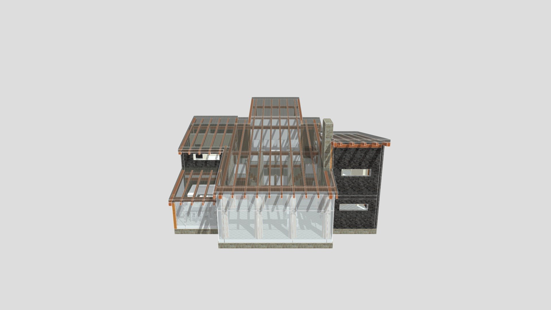 Modern Timber - 3D model by Brian Moore (@briandmoore) [f3f183a ...
