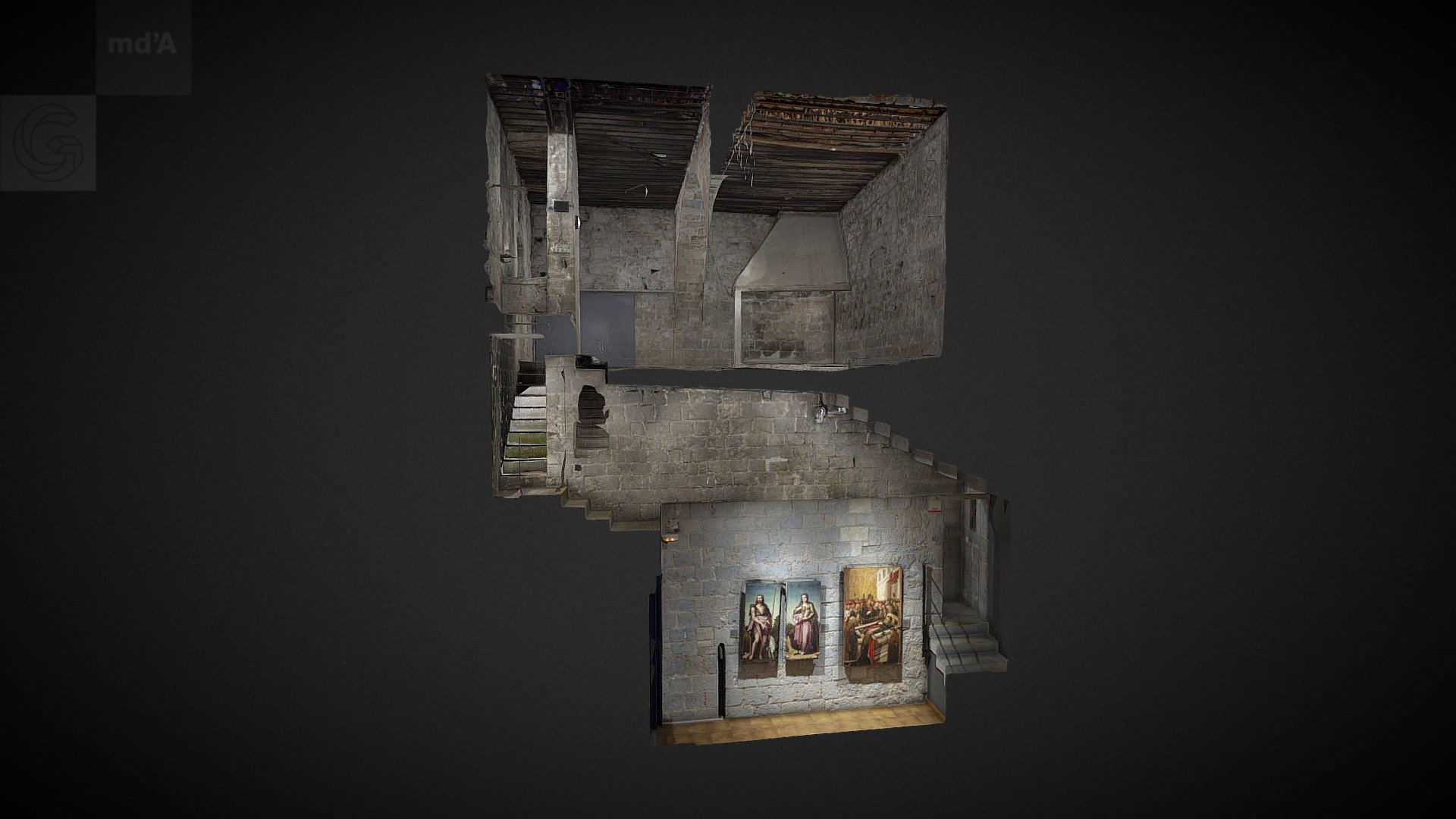 La presó. Museu d'Art de Girona. - Download Free 3D model by Giravolt ...