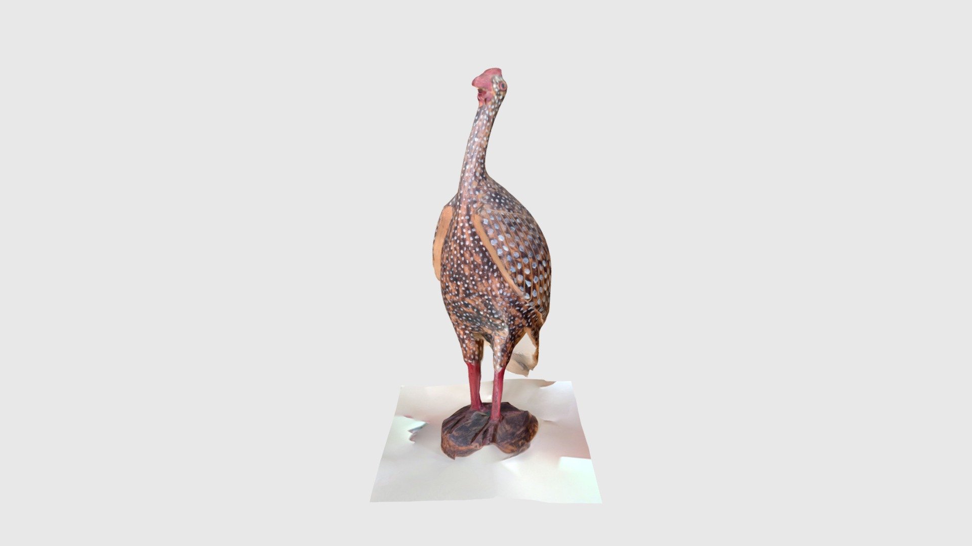 Guinea fowl carving - Download Free 3D model by srobertson1 [f3f226d ...