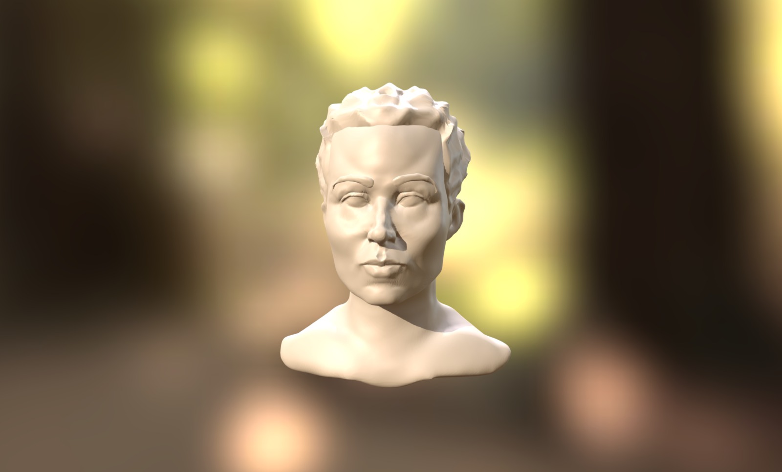 Girl Head - 3D model by randomfriendly [f3f2364] - Sketchfab