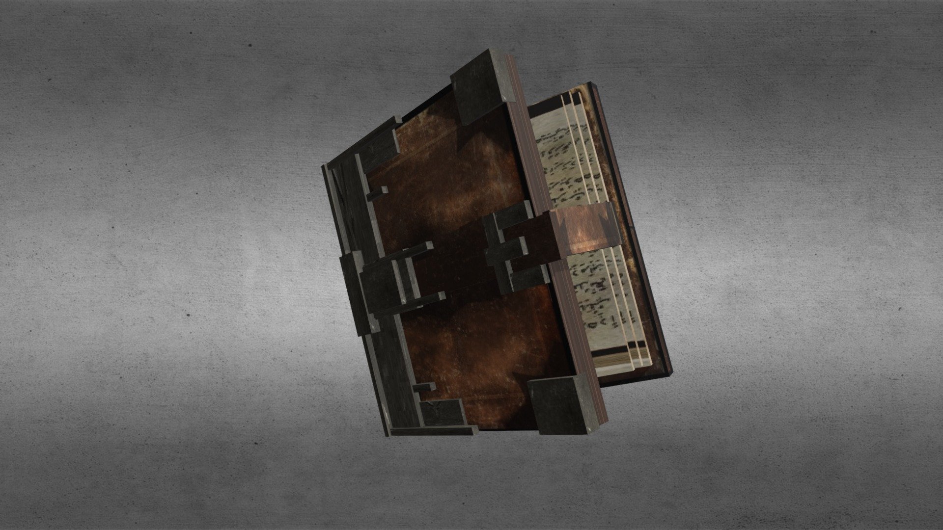 Magic Book - Minecraft - 3D model by Watchers Of Fate (@WatchersOfFate ...