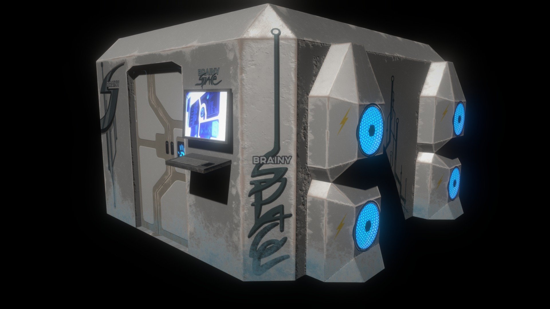Pavilion Brainy Space - 3D model by brainy-lab [f3f34e7] - Sketchfab
