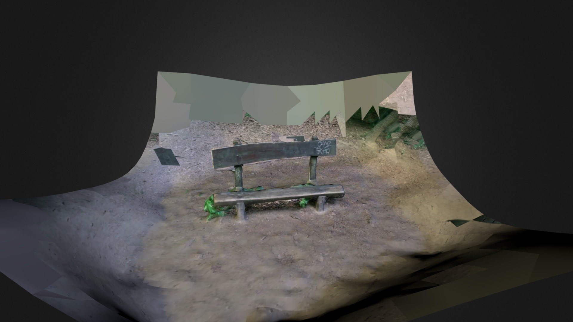 bench - 3D model by bmeinfokom [f3f4d76] - Sketchfab