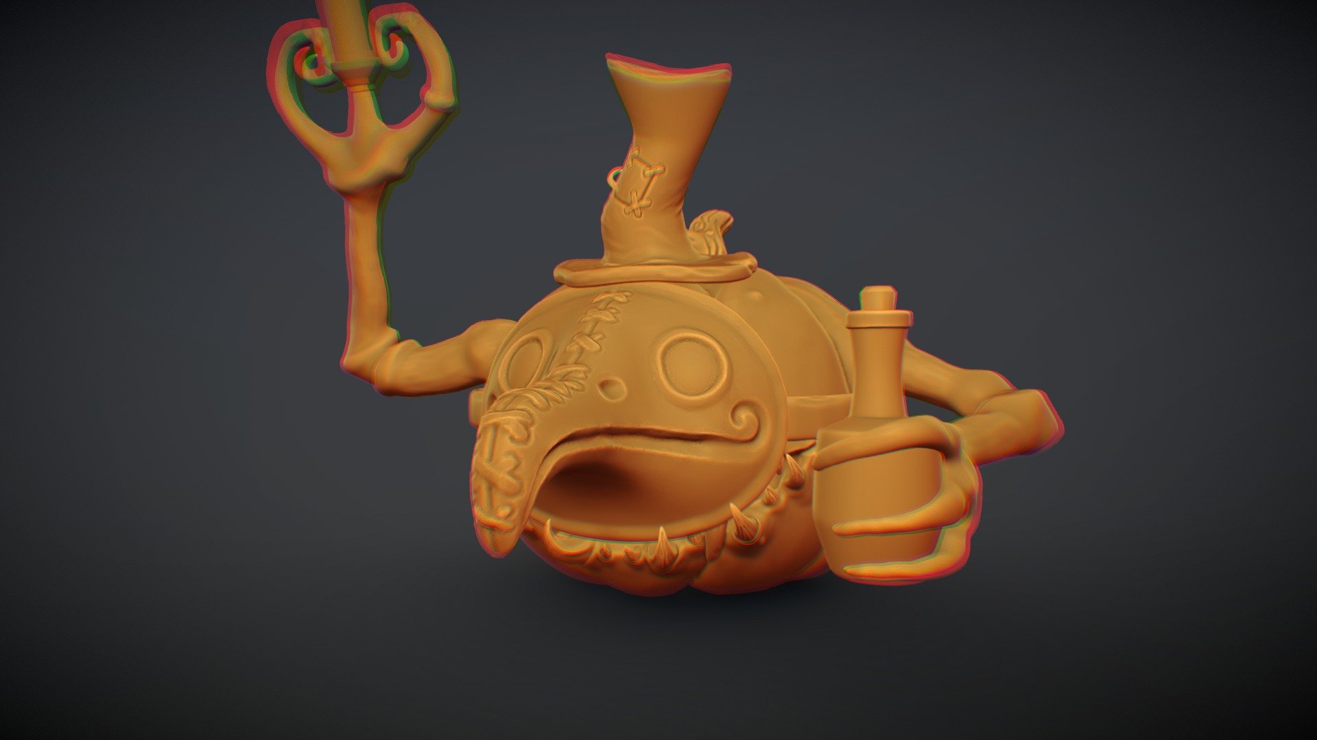 Plague Doc Pumpkin - Download Free 3D model by Skodvirr [f3f54bb ...