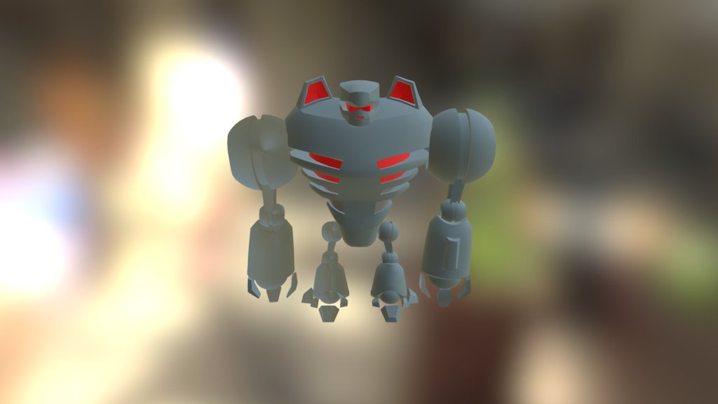 Robot V2 - 3D model by mitch.diamond [f3f6a04] - Sketchfab