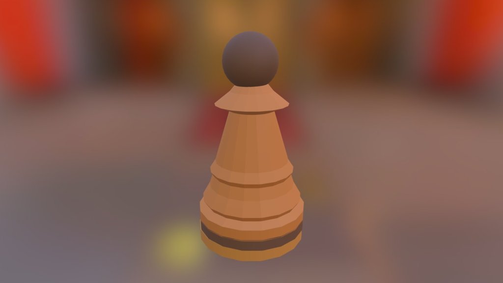 Peón - 3D model by María José Vera Guamán (@marjover) [f3f714d] - Sketchfab