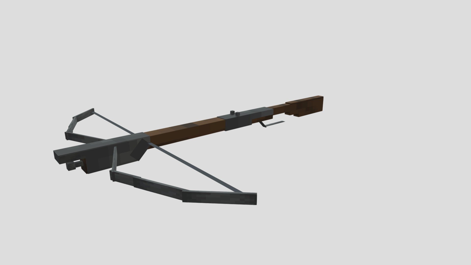 Crossbow minecraft - 3D model by BartekBW (@rojdanbw) [f3f9490] - Sketchfab
