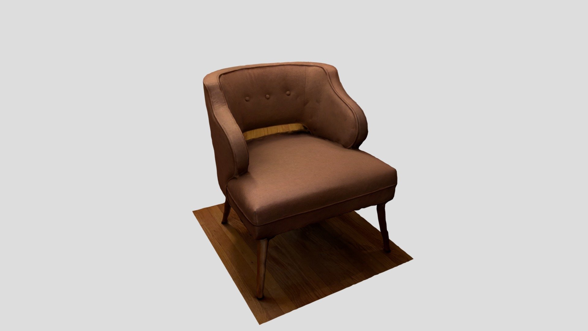 Pink Chair - Download Free 3D model by justin ulbrich ...