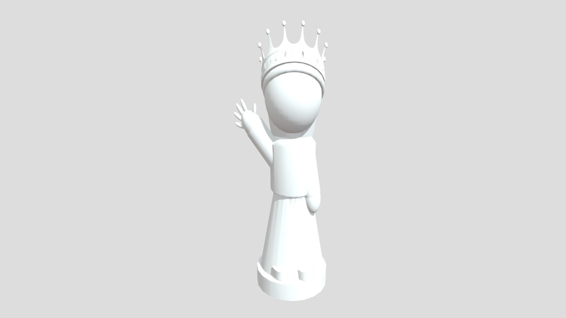 Queen - 3D model by angmar3335 [f3fac8a] - Sketchfab