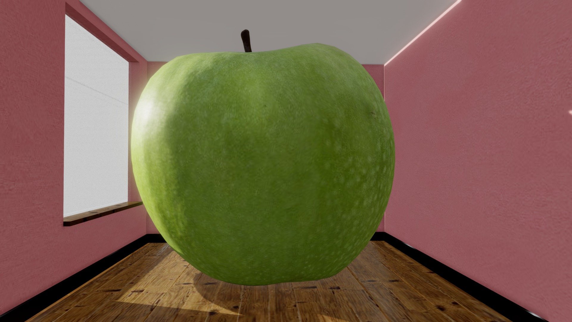 magritte_apple - 3D model by jpalomav [f3fd2b5] - Sketchfab