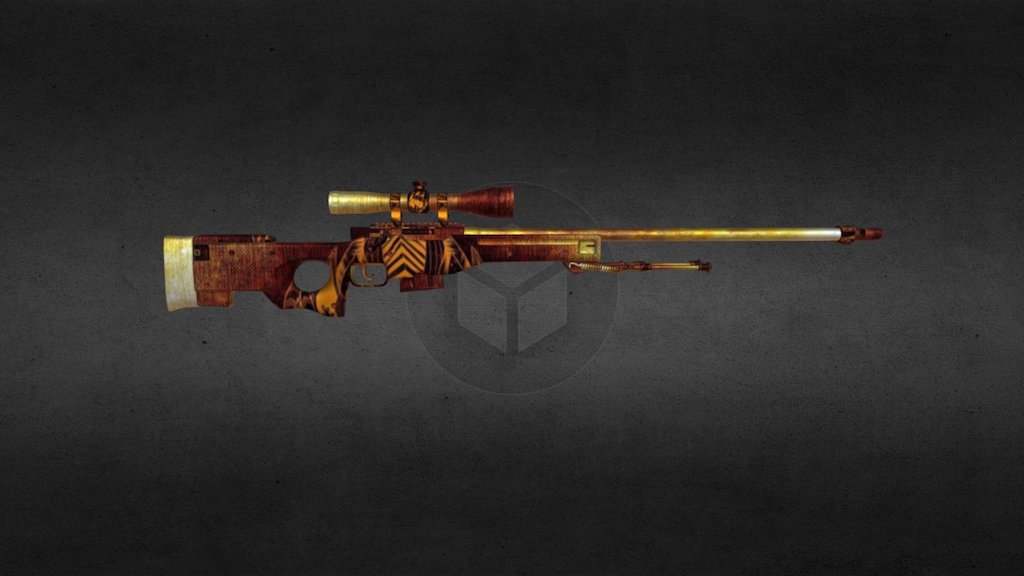 AWP Custom #1 Lordariesv - 3D model by vikas2316 [f3fde4c] - Sketchfab