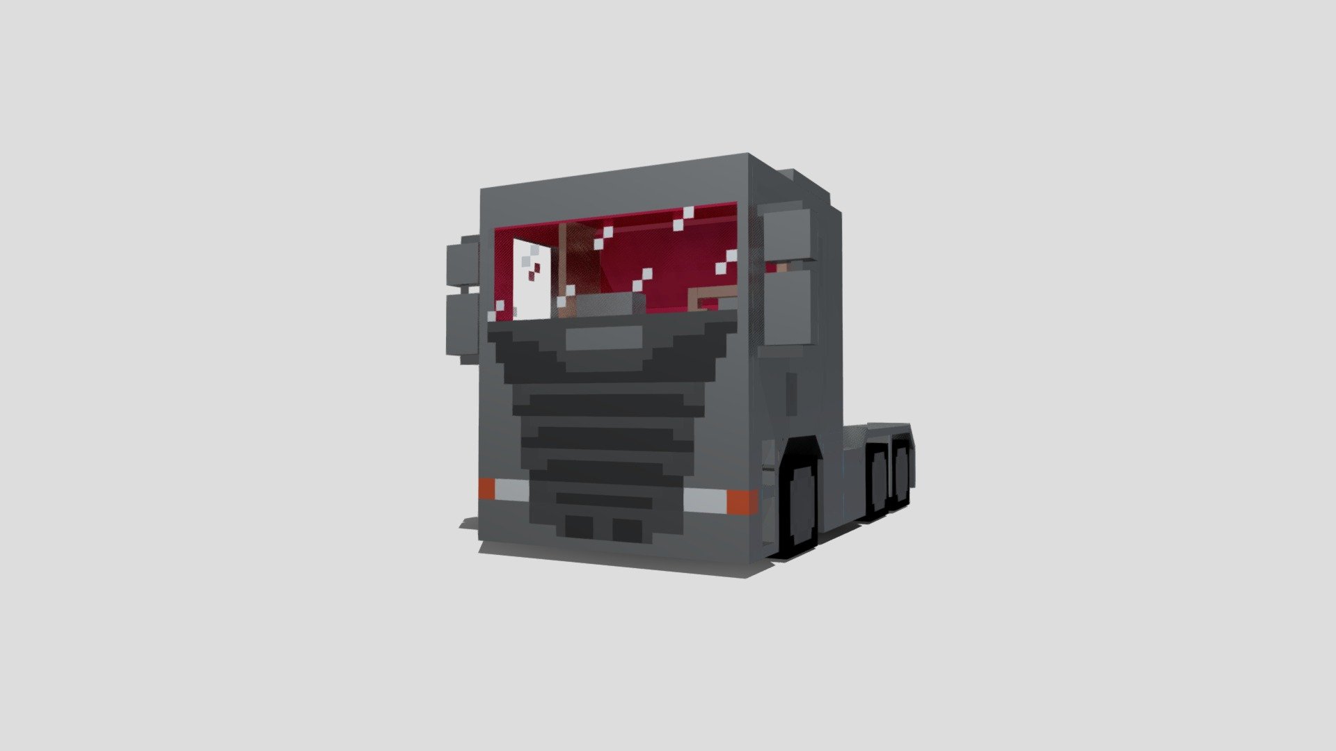 Scania V8 With Interior And Details - Download Free 3D model by ...