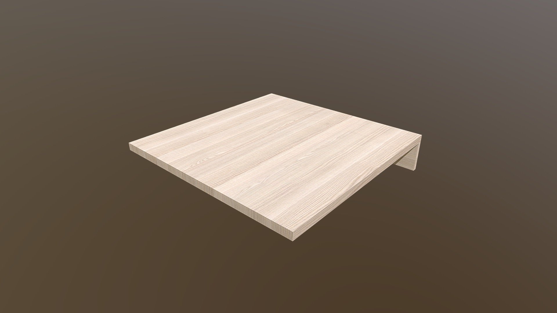 Wall Mounted Table Top - 3D model by Concepts [f3ff861] - Sketchfab