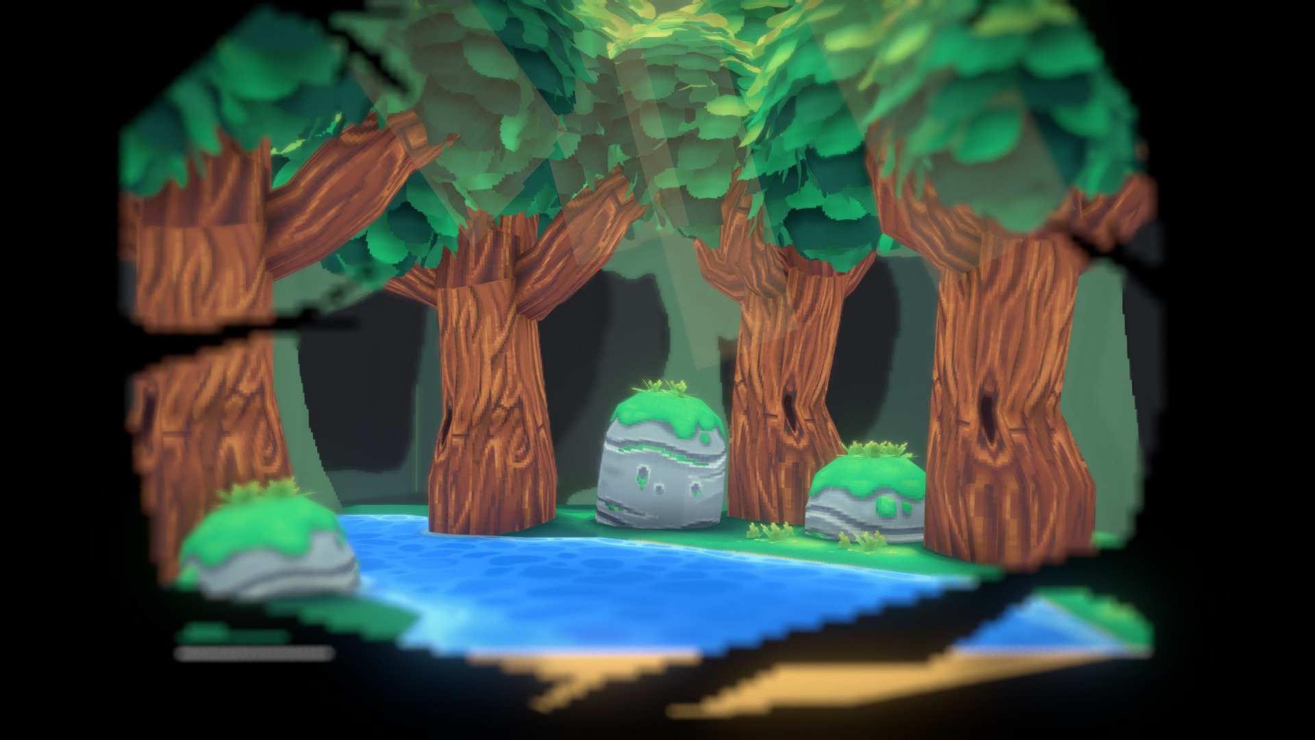Stylized forest diorama - 3D model by Maks - Art (@maksart1) [f4012d2 ...