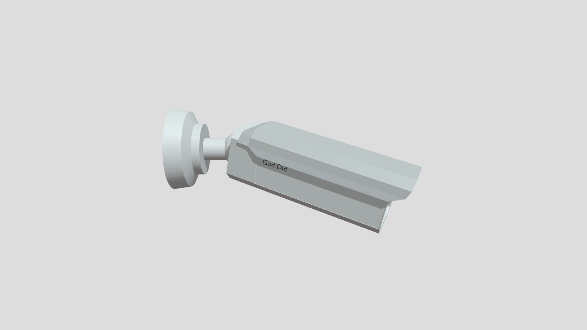 CCTV Camera - 3D model by JGL_05 [f403120] - Sketchfab