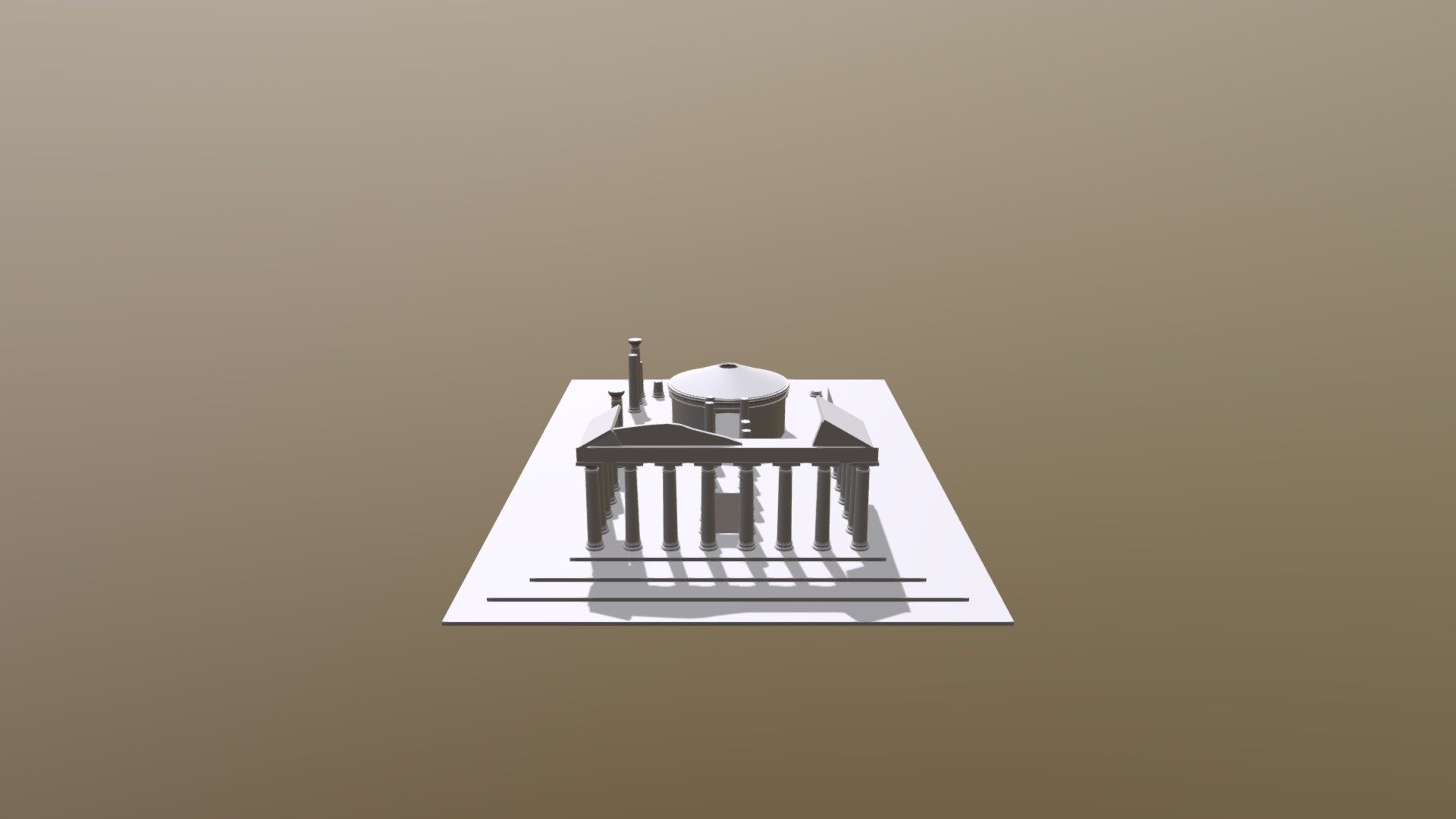 Broken Temple - 3D model by tsstout [f403874] - Sketchfab