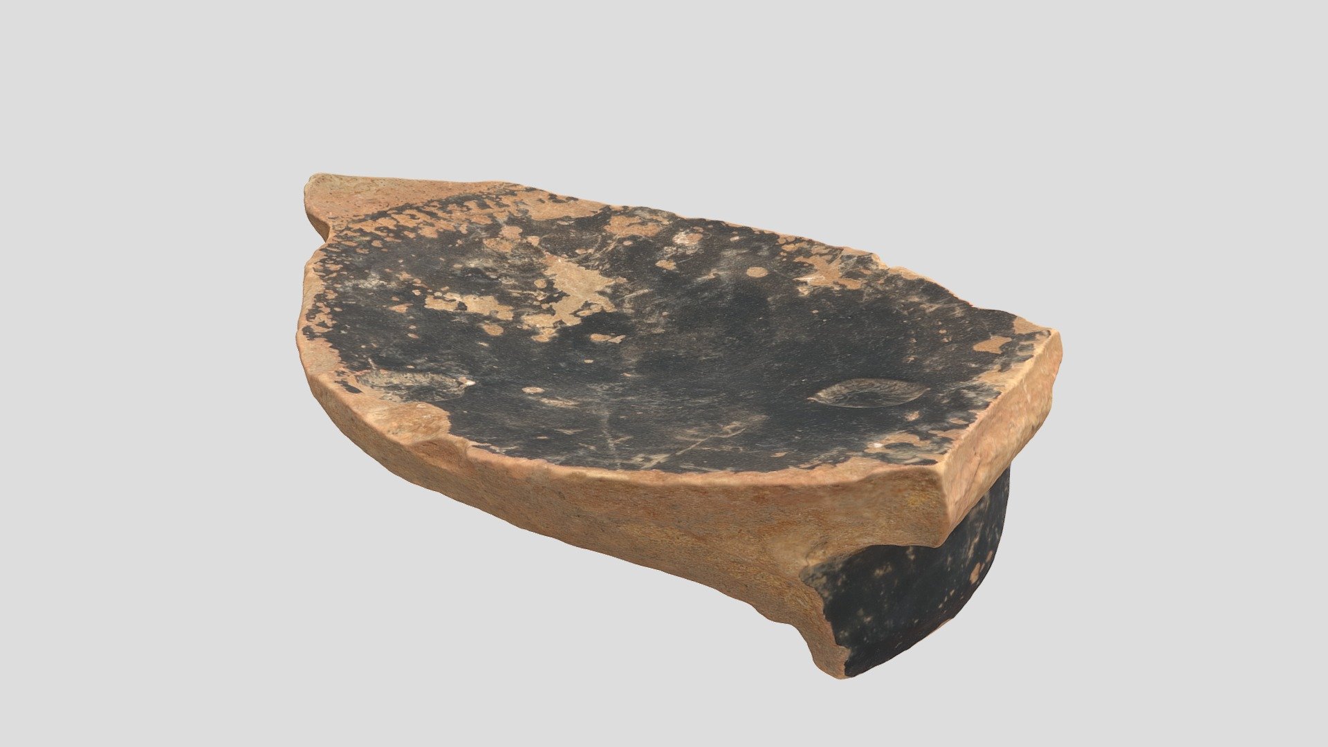 Greek Pottery Sherd - 3D model by TylerWeisenberger [f407a73] - Sketchfab