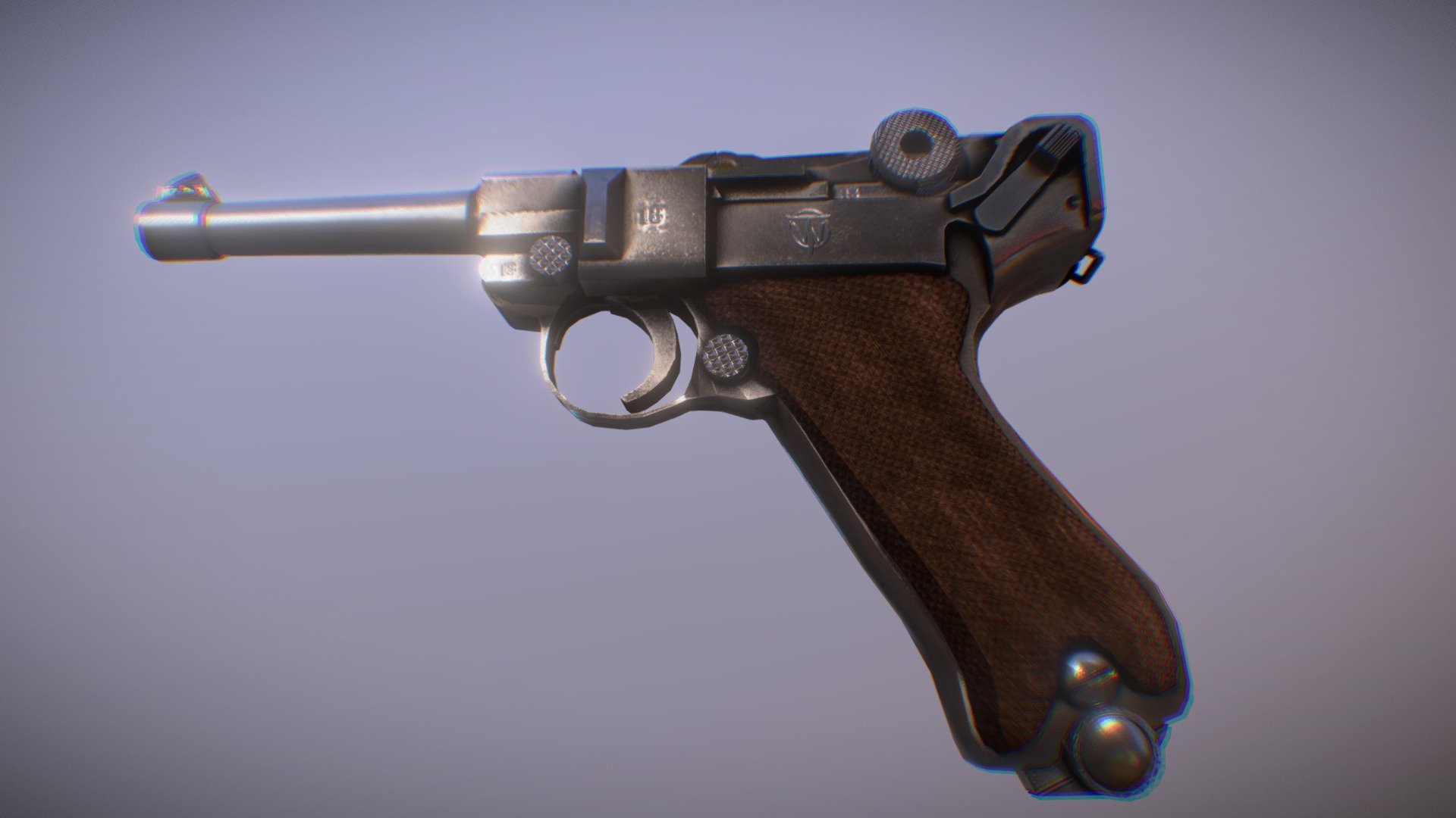 3D Luger P08 WW2 - 3D model by Vesper 3D (@damkung13) [f40800d] - Sketchfab