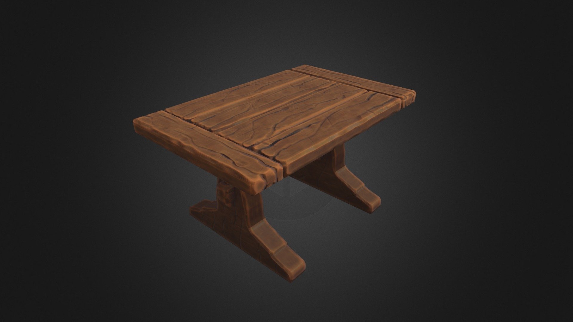 Stylized Table - 3D model by Jelena Kotlas (@Jeleko) [f40a67a] - Sketchfab