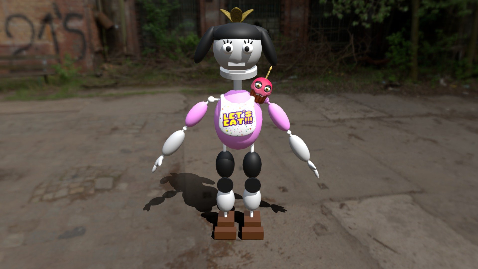 Five Minutes from Zippy's | Scarlett Chica - Download Free 3D model by ...