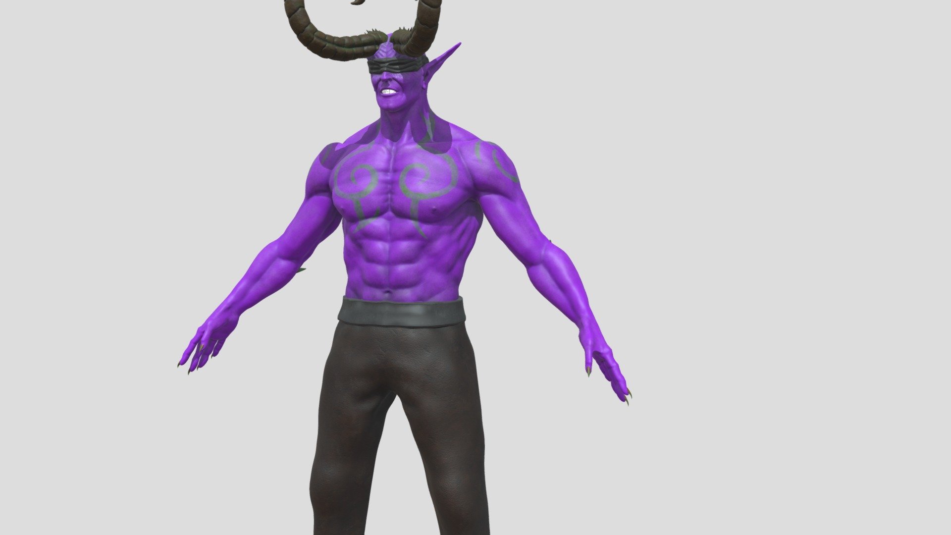 illidan - Download Free 3D model by pizziniguido [f40bb84] - Sketchfab