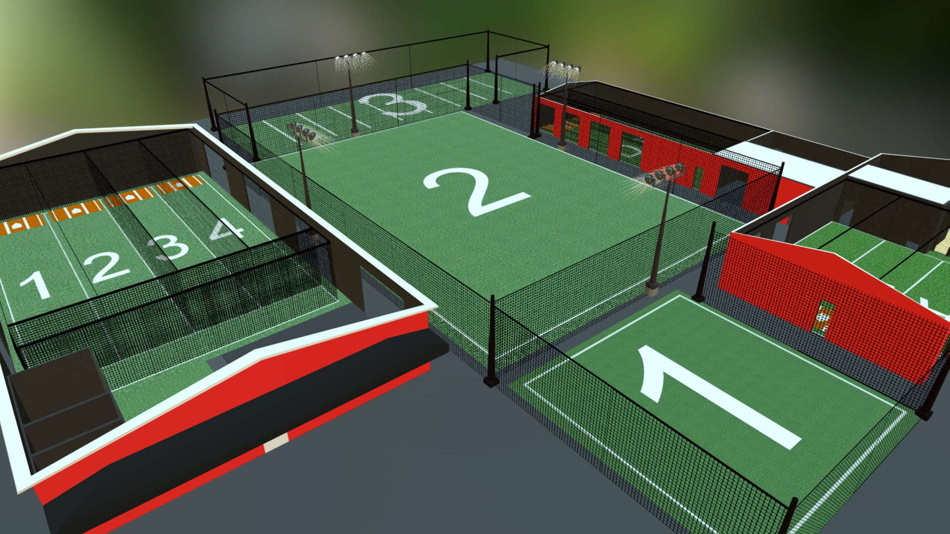 Waxhaw Athletic Barn - 3D model by BambinoRex (@uriah.redden) [f40dbcb ...