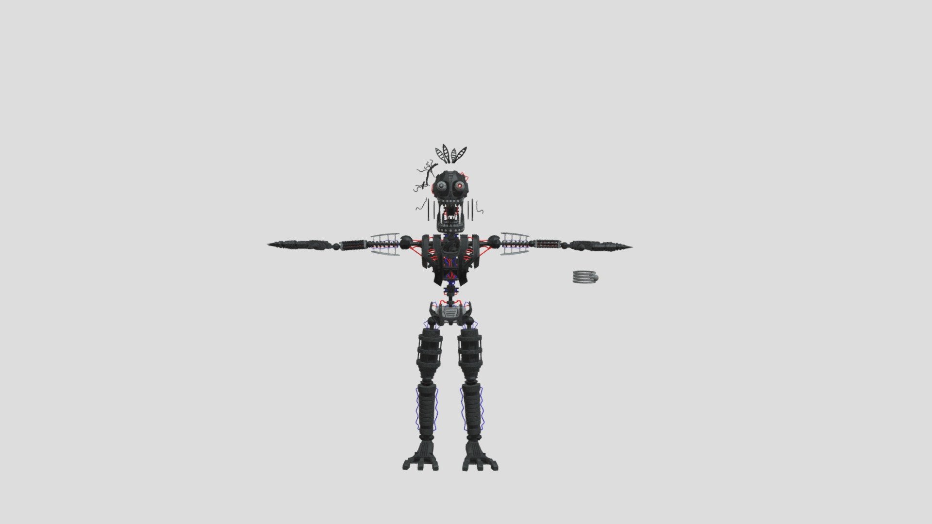 Nightmare Chica Endo - Download Free 3D model by dwall8611 [f40efe6 ...