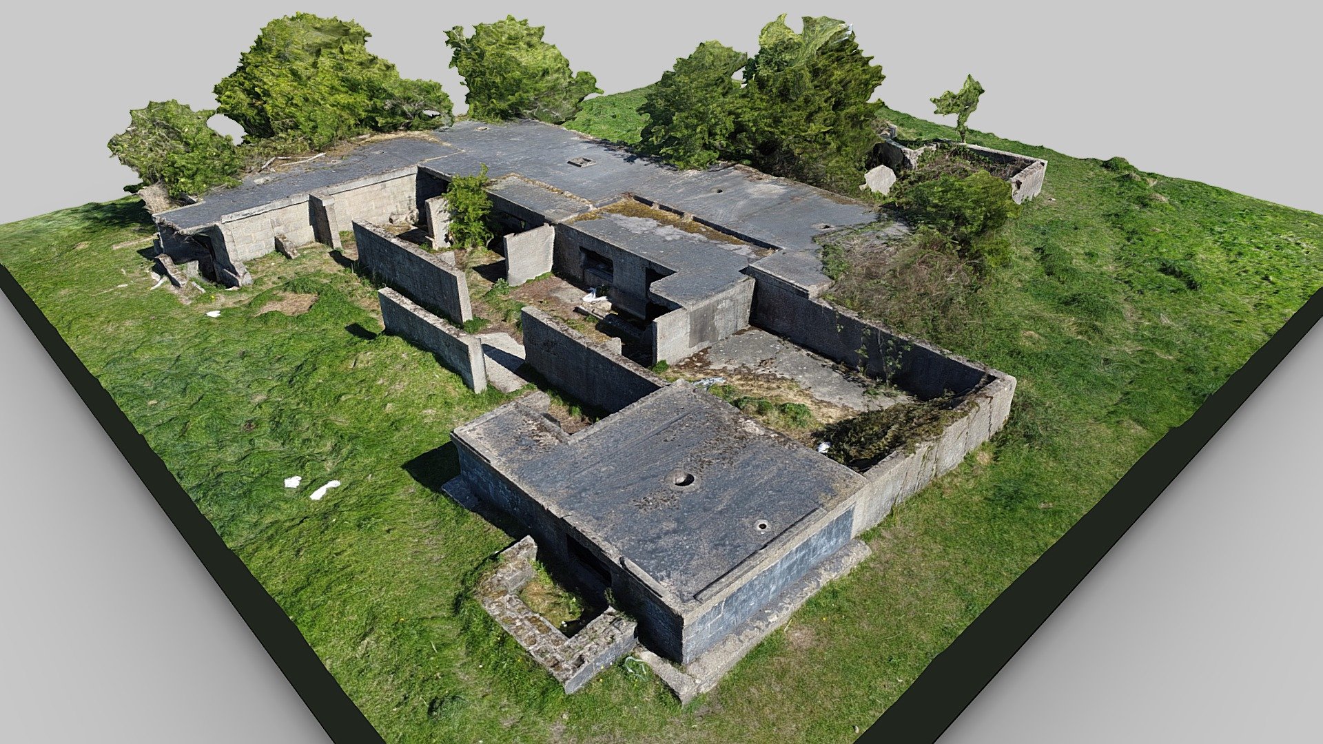 Slade Green HAA Battery Command Post - Download Free 3D model by ...