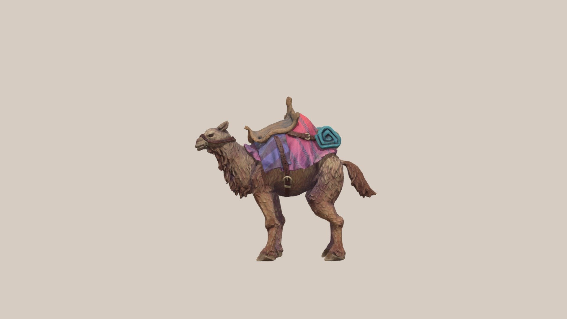 Stylised Camel idle animation - 3D model by Emilaaa (@emily.pires2003 ...