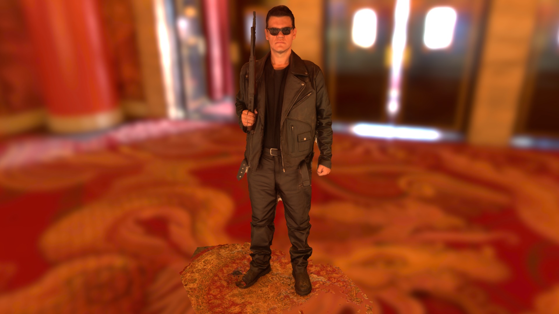 3D scan of man in terminator cos-play - 3D model by mini-U [f410e4b ...