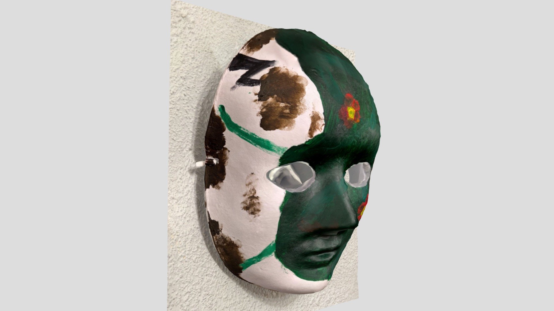 Face mask wall art scan - Buy Royalty Free 3D model by blackfirefilms ...