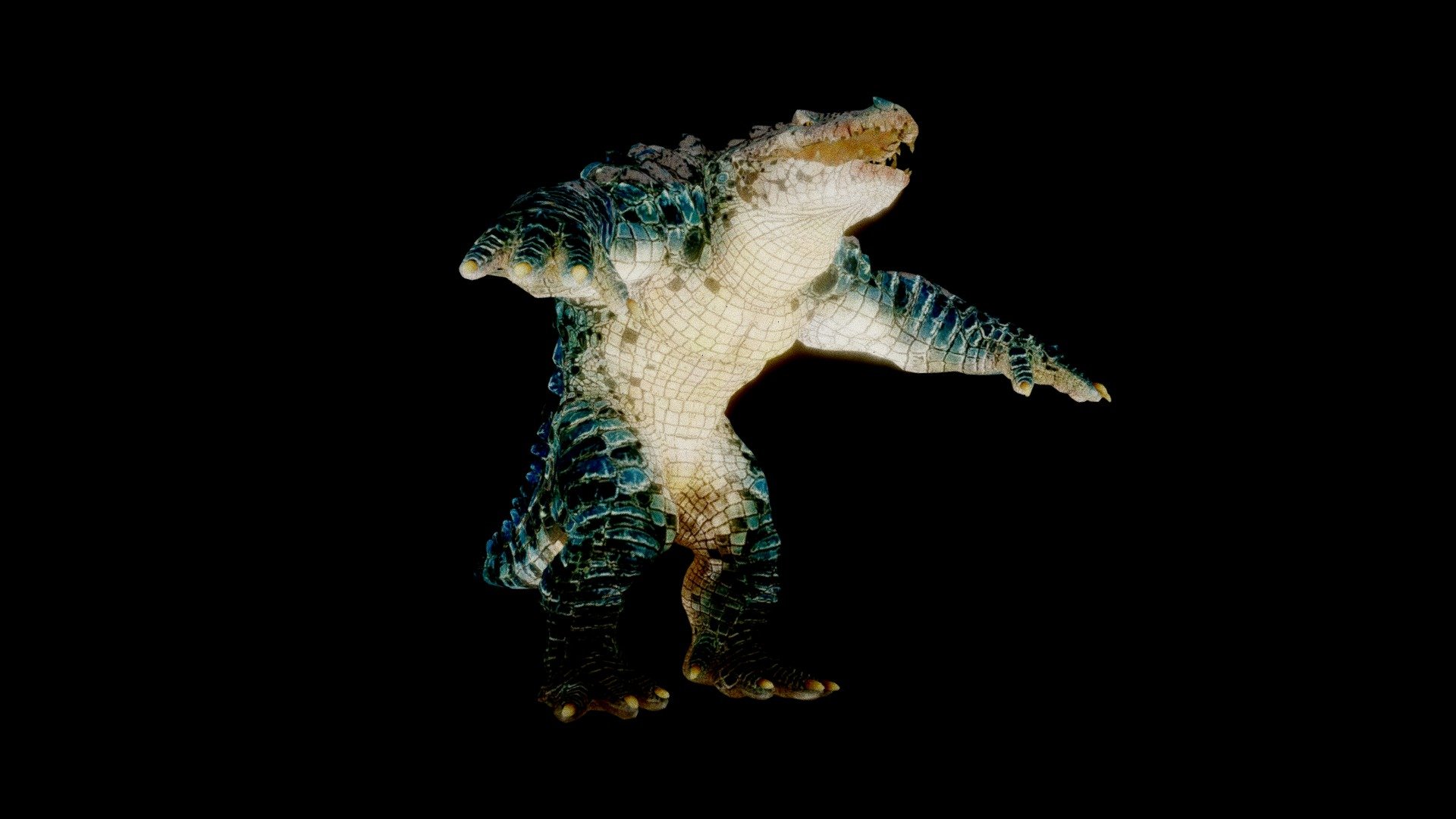 Kroxigor ( with different textures ) - Download Free 3D model by toro ...