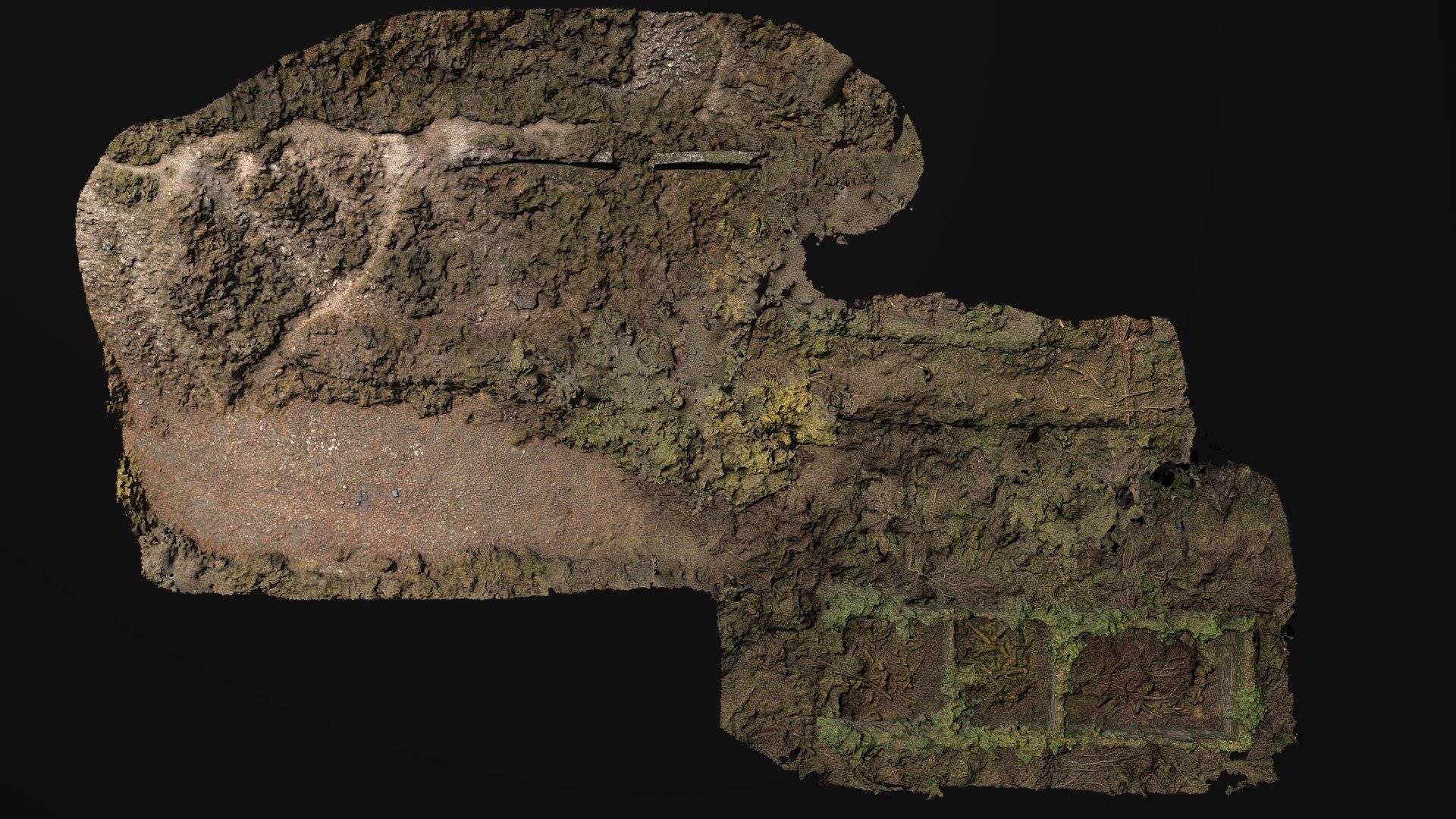 Gawton Mine - Arsenic Refinery, Calciner Complex - 3D model by SUMO ...