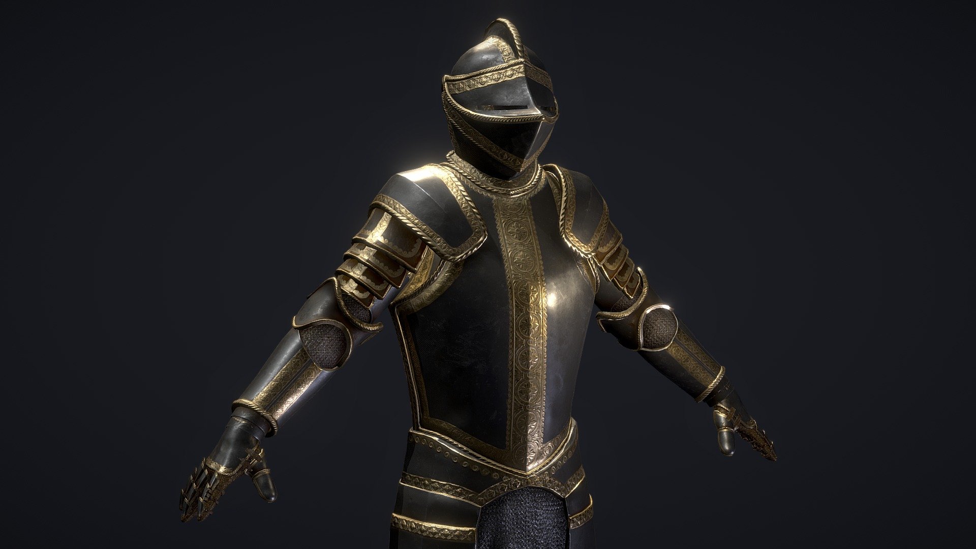 Modular Medieval Armor - Buy Royalty Free 3D model by Jhon Panesso ...