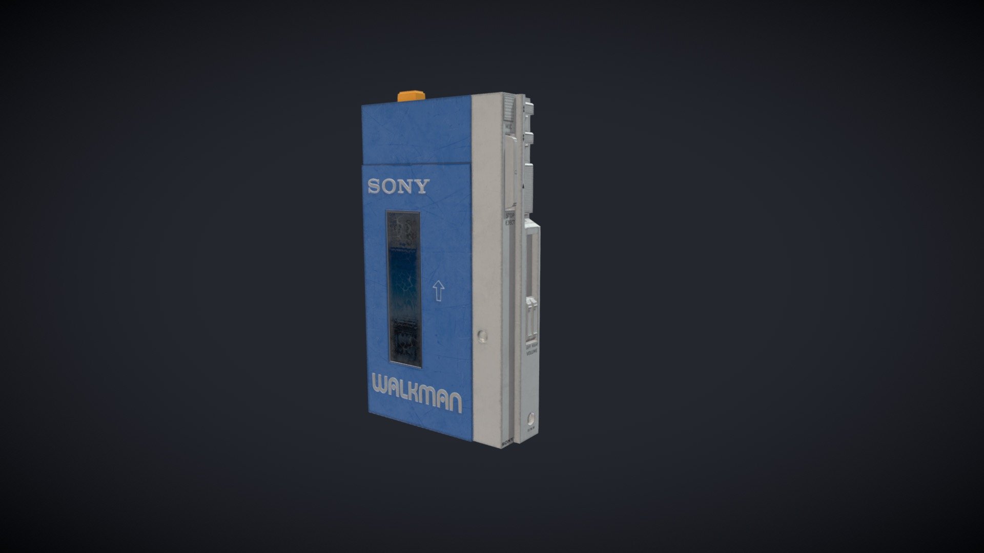 Starlord Walkman - 3D model by rosestephanopoulos [f417276] - Sketchfab