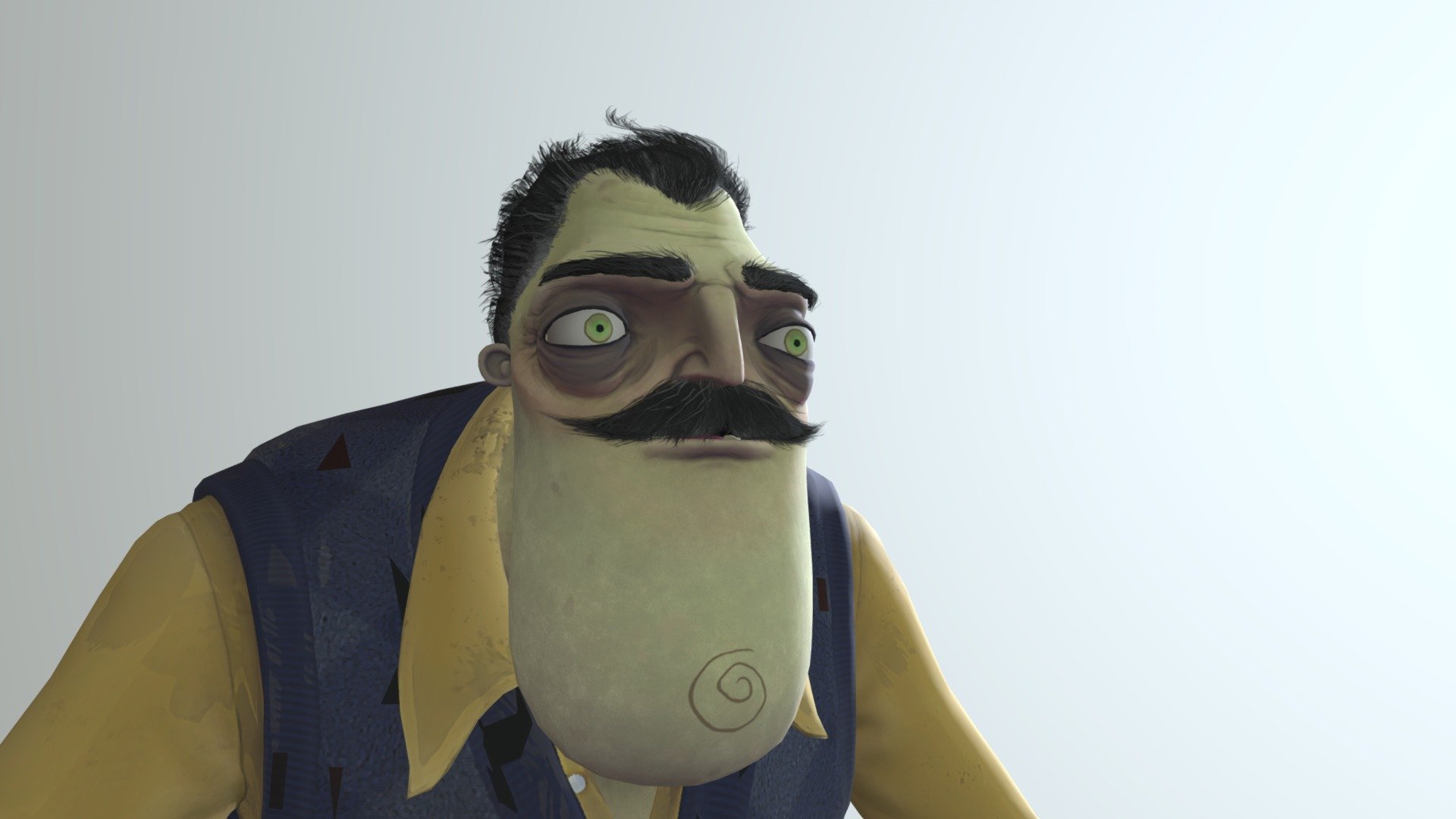 Hello Neighbor 3 Mr Peterson - Download Free 3D model by p0ison ...