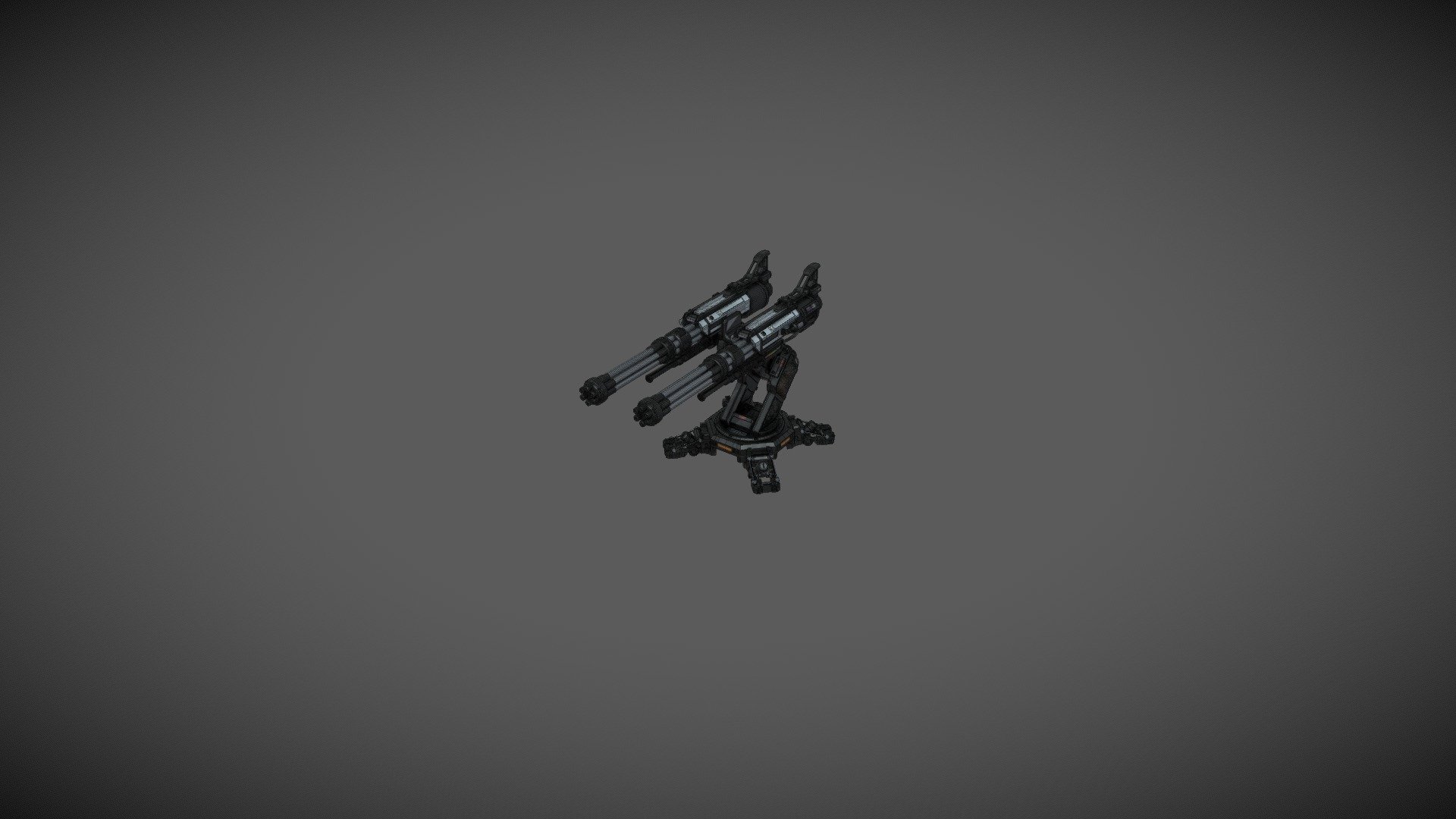 Turret 3D Art - 3D model by soloviovkyrylo [f418508] - Sketchfab