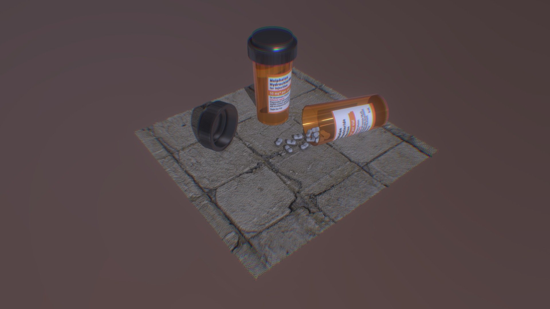 Jar of pills - Download Free 3D model by Yarelon (@yarelon111) [f41adfd ...