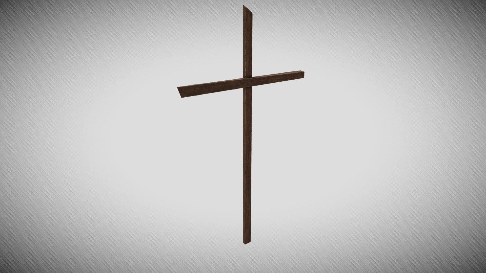 Wood Cross - 3D model by daku720 [f41ae4b] - Sketchfab