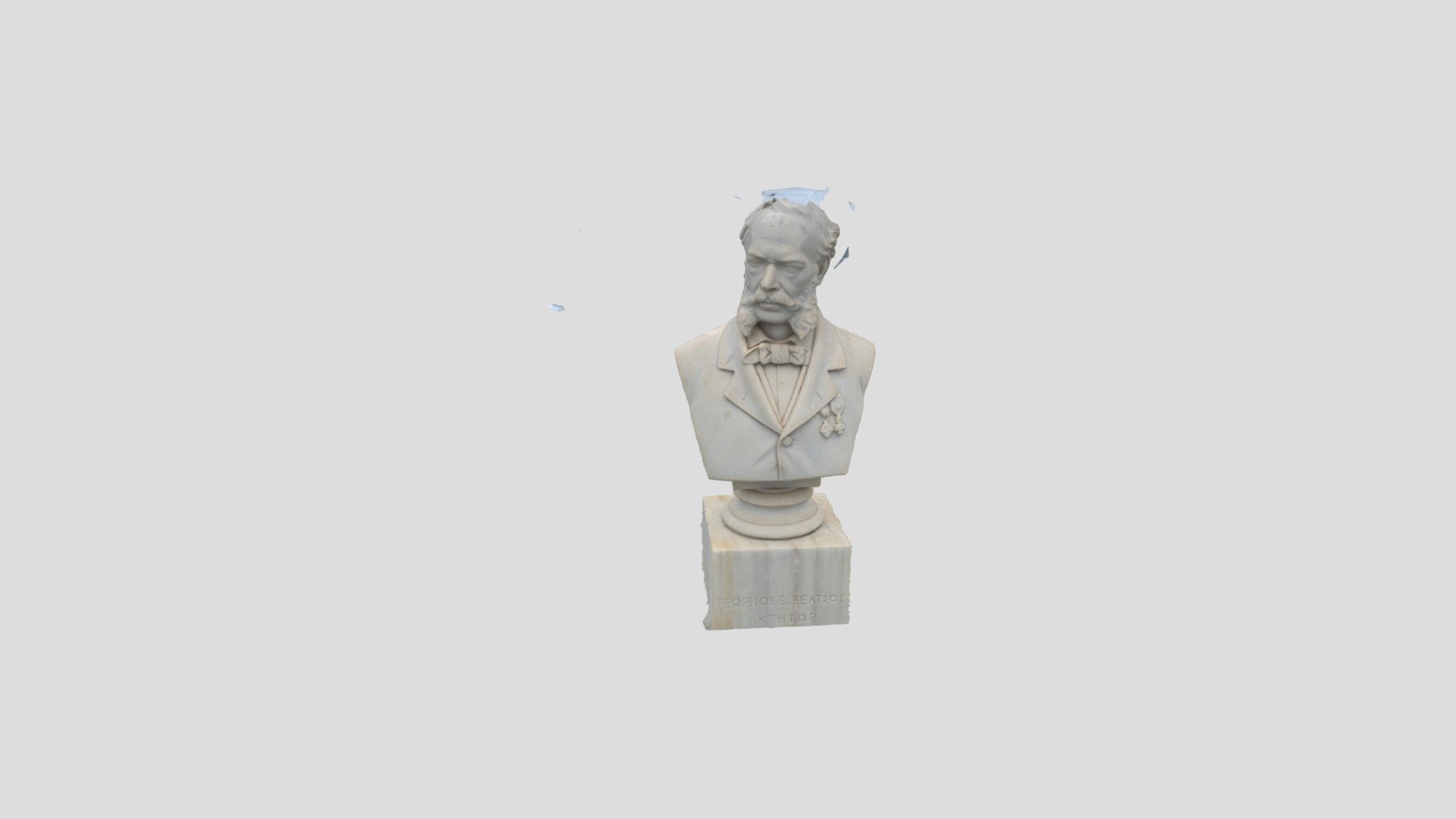 Statue of a man - Download Free 3D model by hakonbraga [f41b843 ...