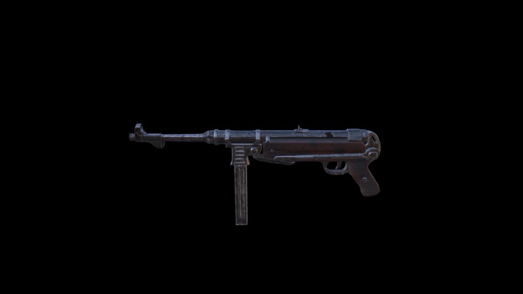 MP40 - 3D model by tjp3d [f41bcc1] - Sketchfab