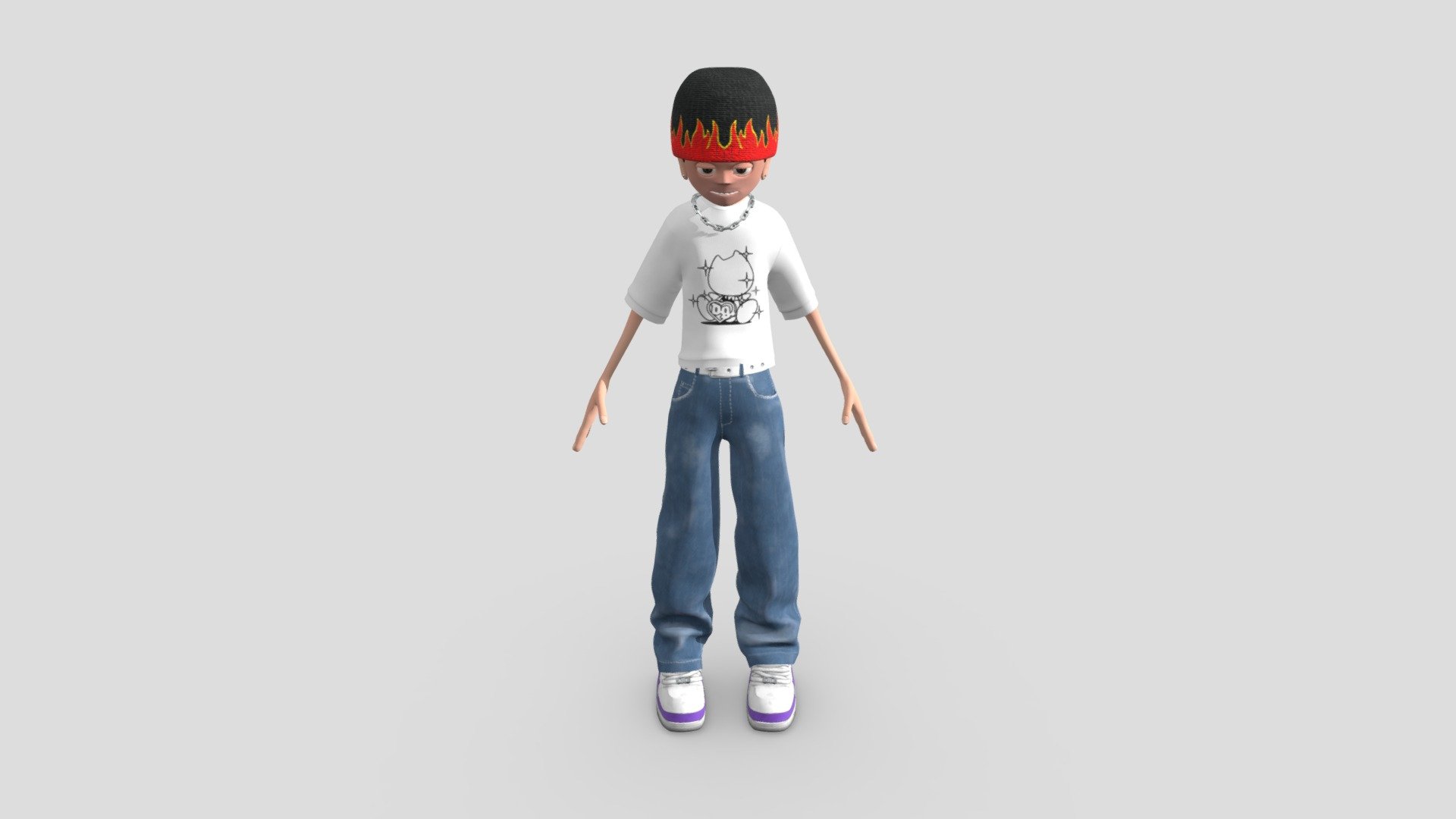Mac (Lil Bro) - Character #2 - 3D model by Matteo Bishop (@snow.inwhite ...
