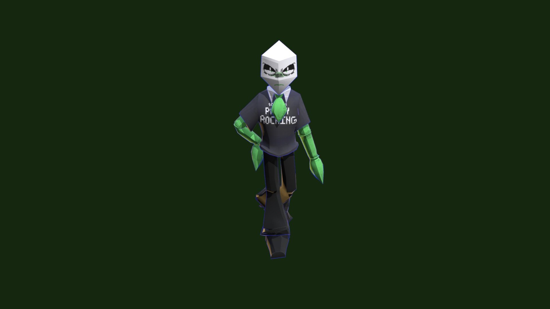Battat [Deltarune] Vrchat Avatar - 3D model by SealItsGills [f41cd6e ...