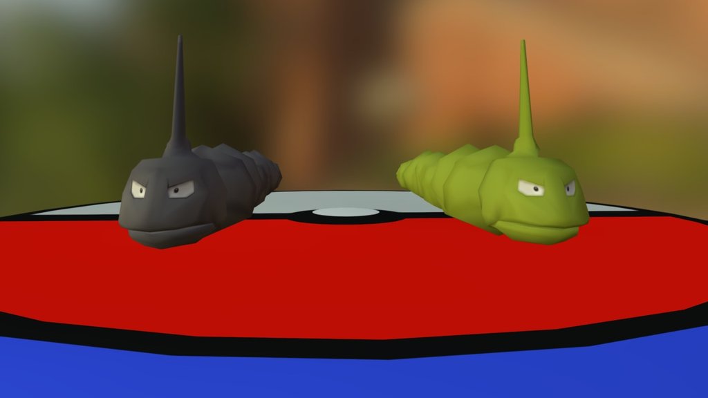 Pixelmon Model - Onix - 3D model by Xander (@elxanderomg) [f41f416 ...