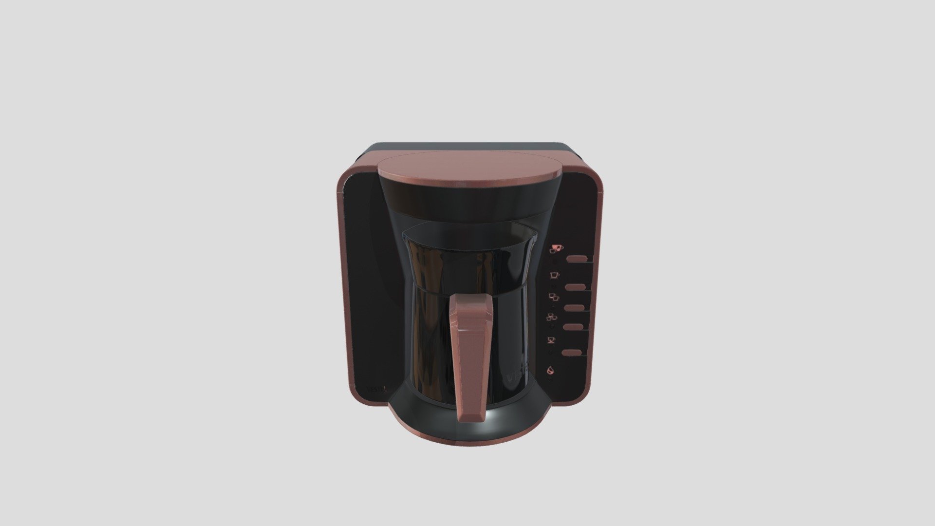 Vestle Coffeebot - 3D model by ahmedheleel [f42055c] - Sketchfab