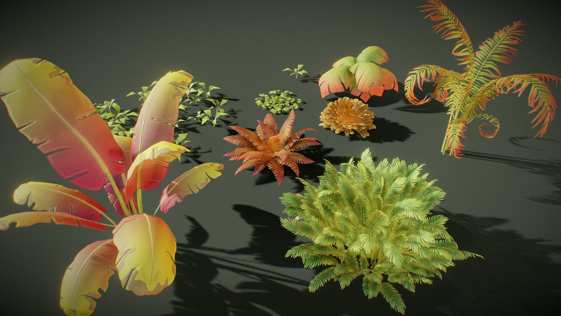 Alien/Fantasy Vegetation Pack - Buy Royalty Free 3D model by Serhii3D ...
